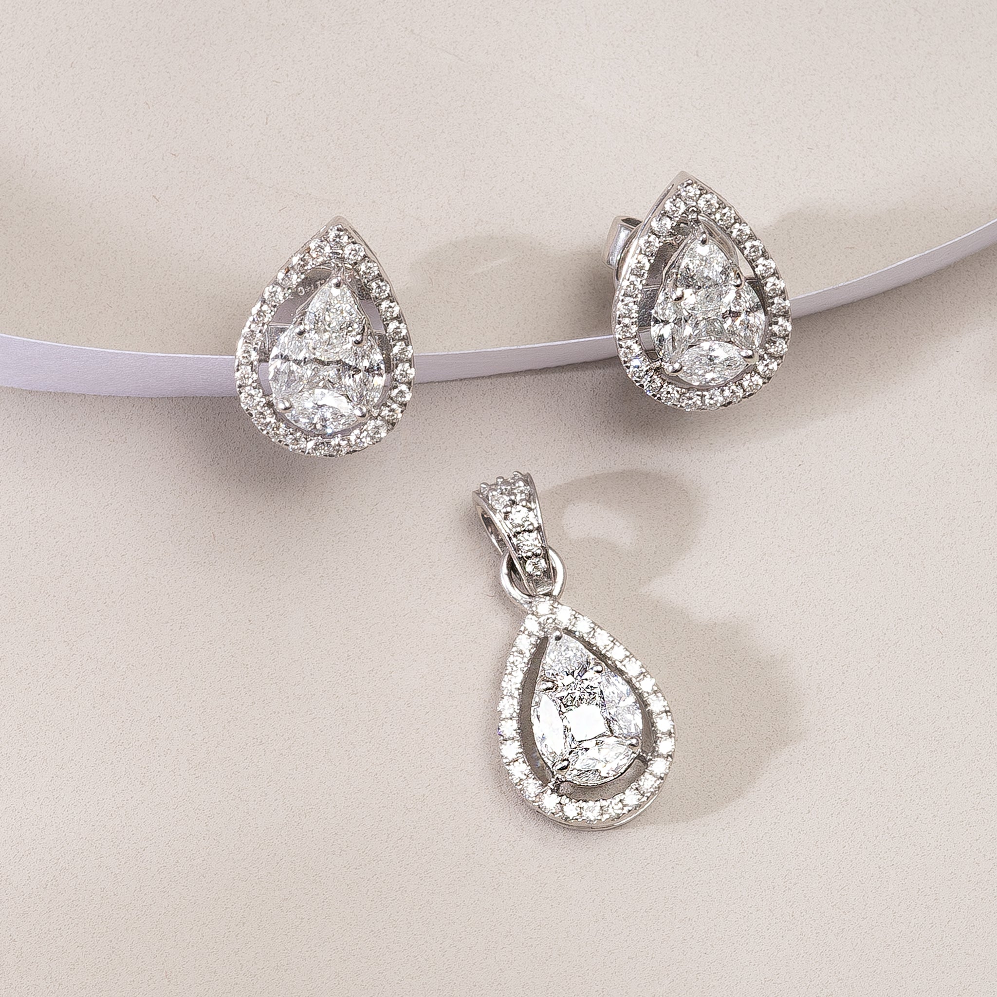 Diamond Pendet Set MLJ-417